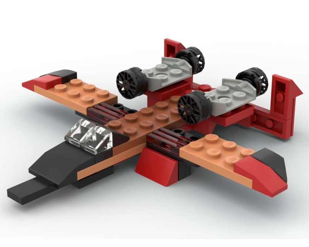 LEGO MOC 30577 A-10 Thunderbolt (''Warthog'') by meregt | Rebrickable ...