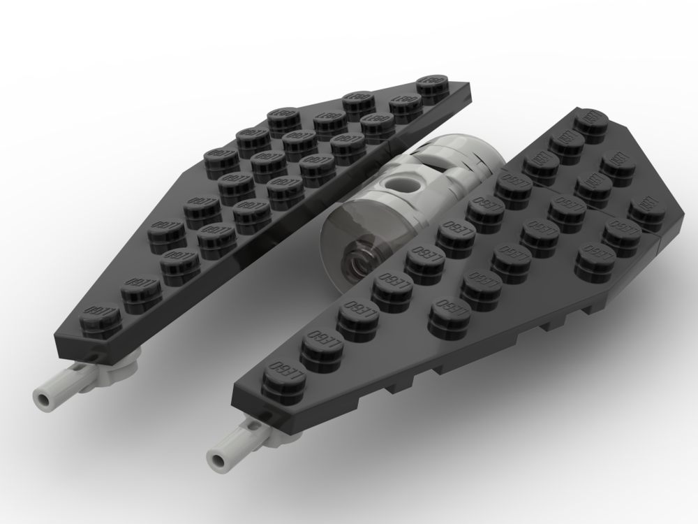 LEGO MOC TIE Striker by magurean.paul | Rebrickable - Build with LEGO