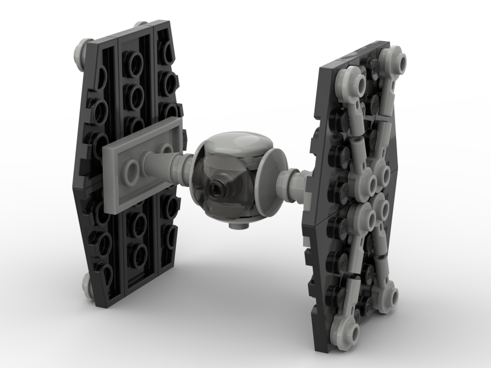 LEGO MOC TIE Fighter by magurean.paul | Rebrickable - Build with LEGO