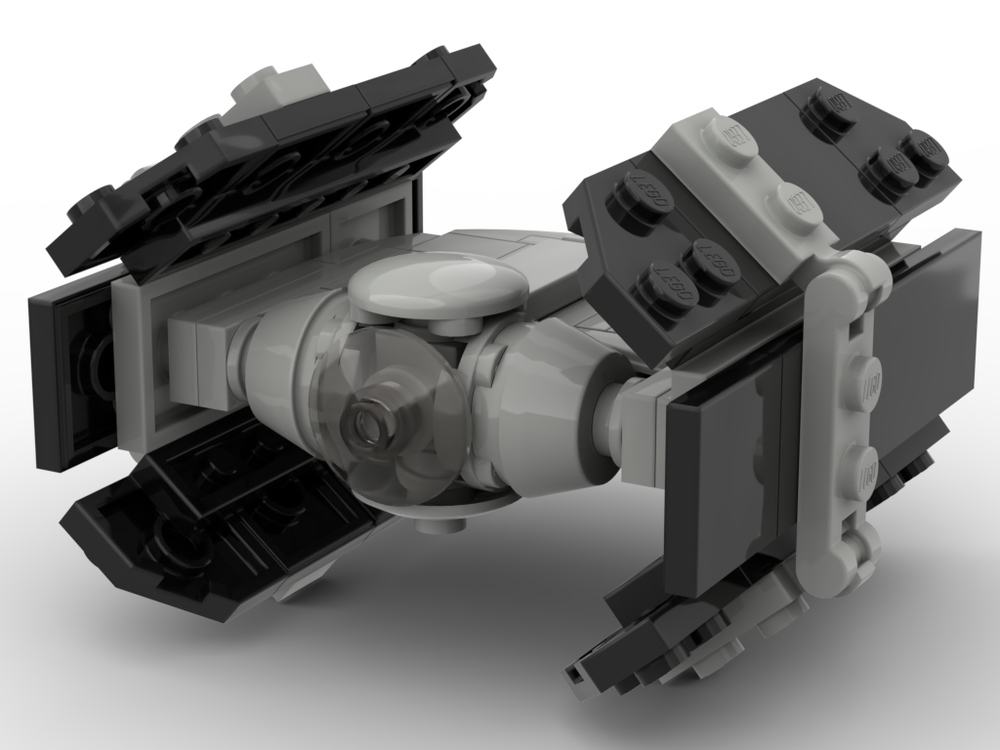 LEGO MOC TIE Advanced by magurean.paul | Rebrickable - Build with LEGO