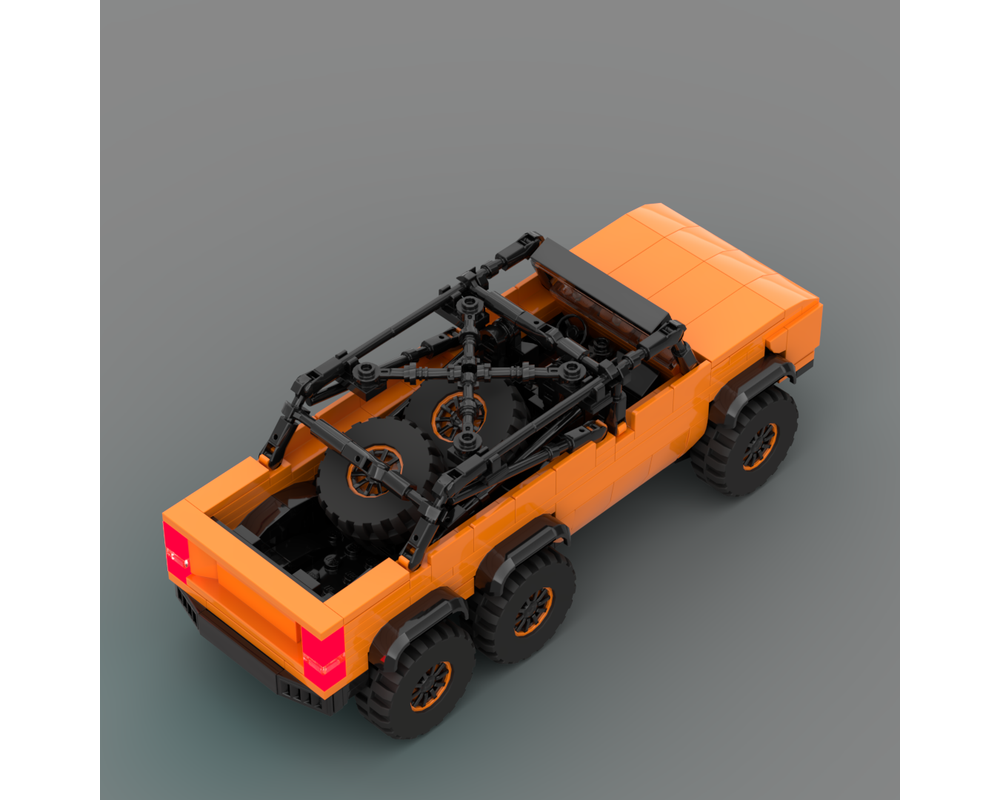 LEGO MOC International Scout II 6x6 1979 by df3_legomocs | Rebrickable ...