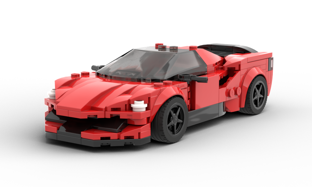 Lego Moc Ferrari Sf90 Stradale By Fakhri Argya Rebrickable Build