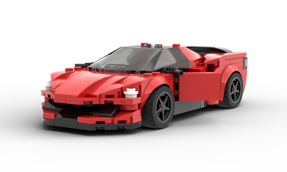 Lego Moc Ferrari Sf90 Stradale By Fakhri Argya Rebrickable Build