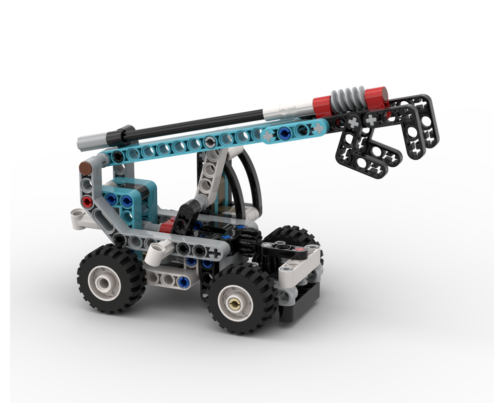 Lego Moc 42133 Material Handler By Nequmodiva Rebrickable Build