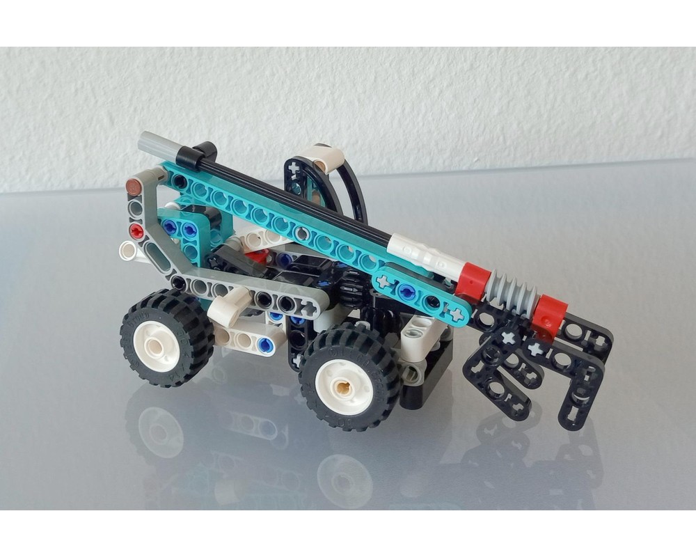 Lego Moc 42133 Material Handler By Nequmodiva Rebrickable Build