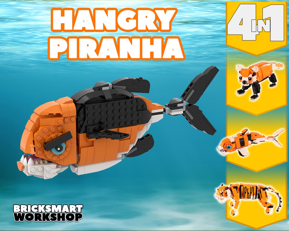 LEGO MOC Hangry Piranha 31129 Alternate by bricksmartworkshop ...