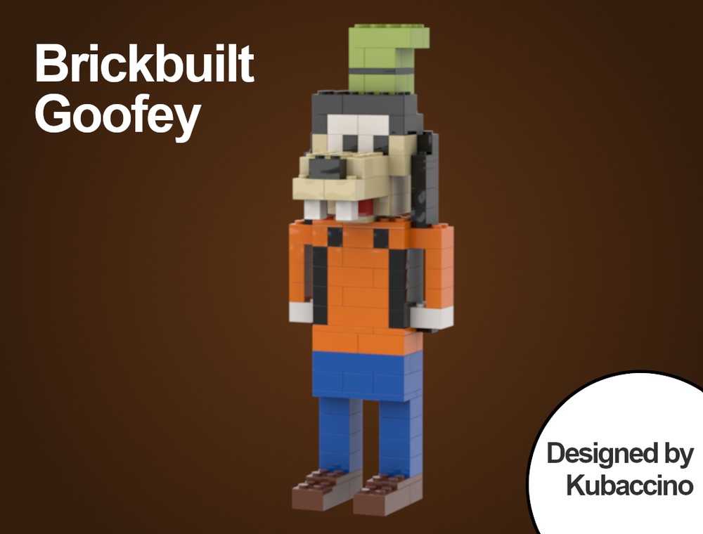 LEGO MOC Brickbuilt Goofy by Kubaccino | Rebrickable - Build with LEGO