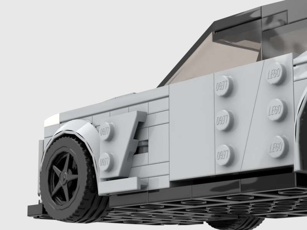 LEGO MOC Nissan GT-R R35 (modified) by Dusty369 | Rebrickable - Build ...