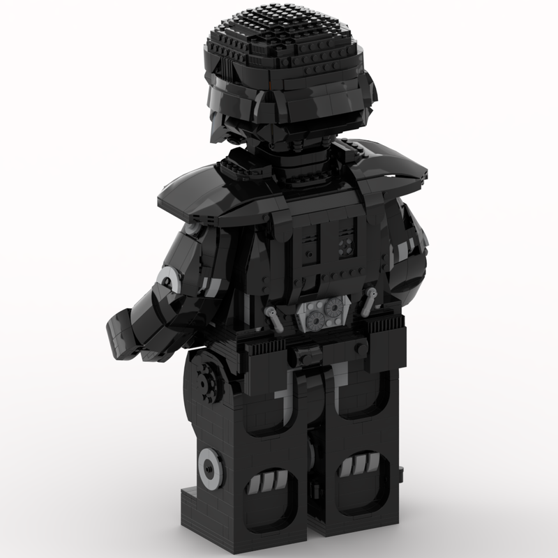 LEGO MOC Dark Trooper Mega Figure (fits official Lego Helmet) by Albo ...
