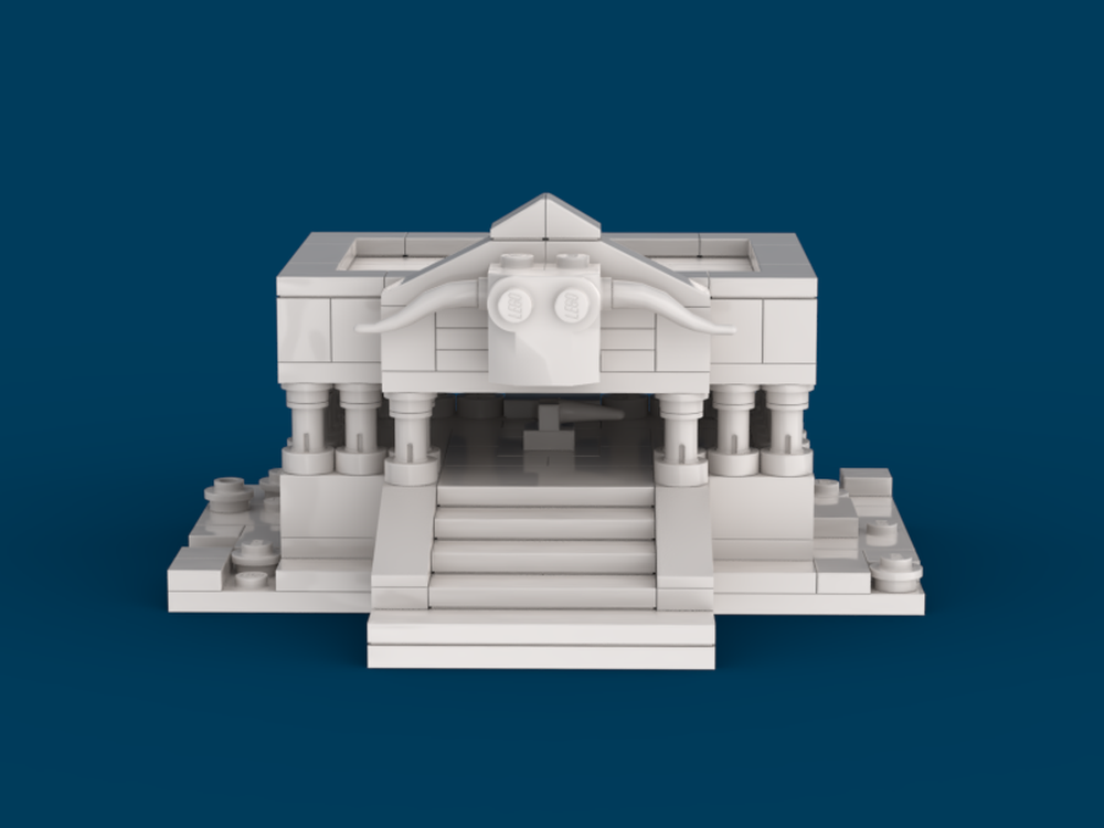 LEGO MOC Taurus Temple by Oldschool | Rebrickable - Build with LEGO