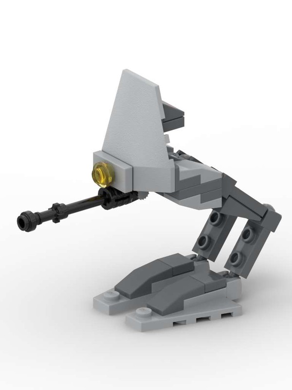 LEGO MOC Light Airborne Walker by TheEvilCactus | Rebrickable - Build ...