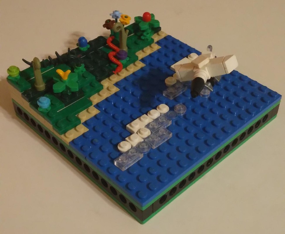 LEGO MOC Sea Side Diorama by Definitelyapianoplayer | Rebrickable ...