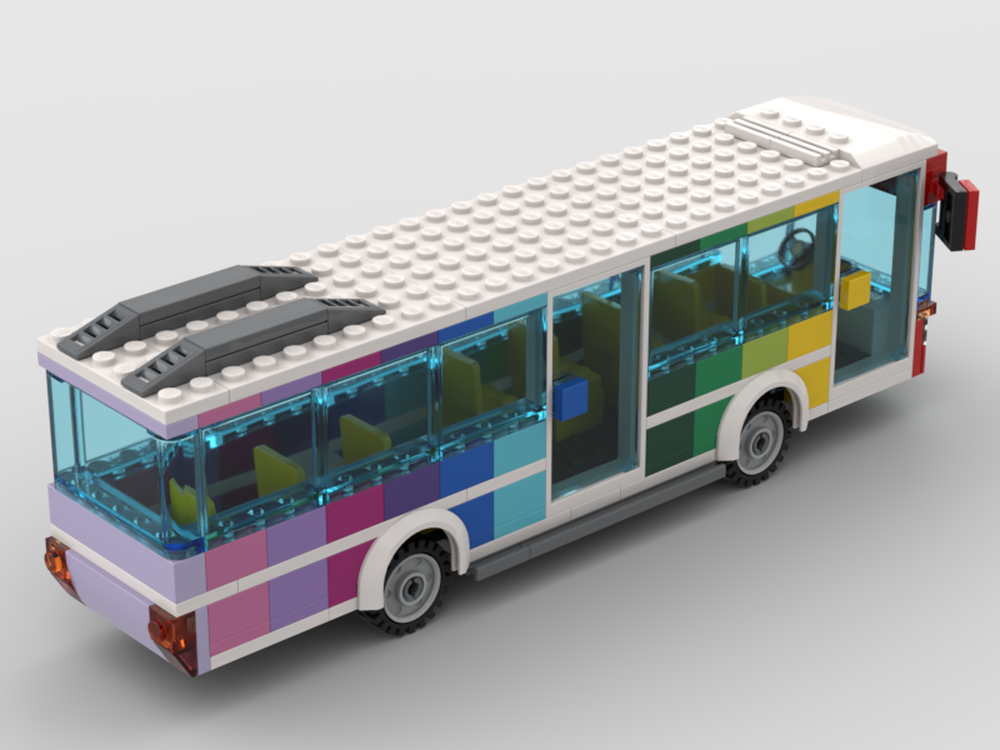 LEGO MOC Everyone Is Awesome Bus by HaulingBricks | Rebrickable - Build ...