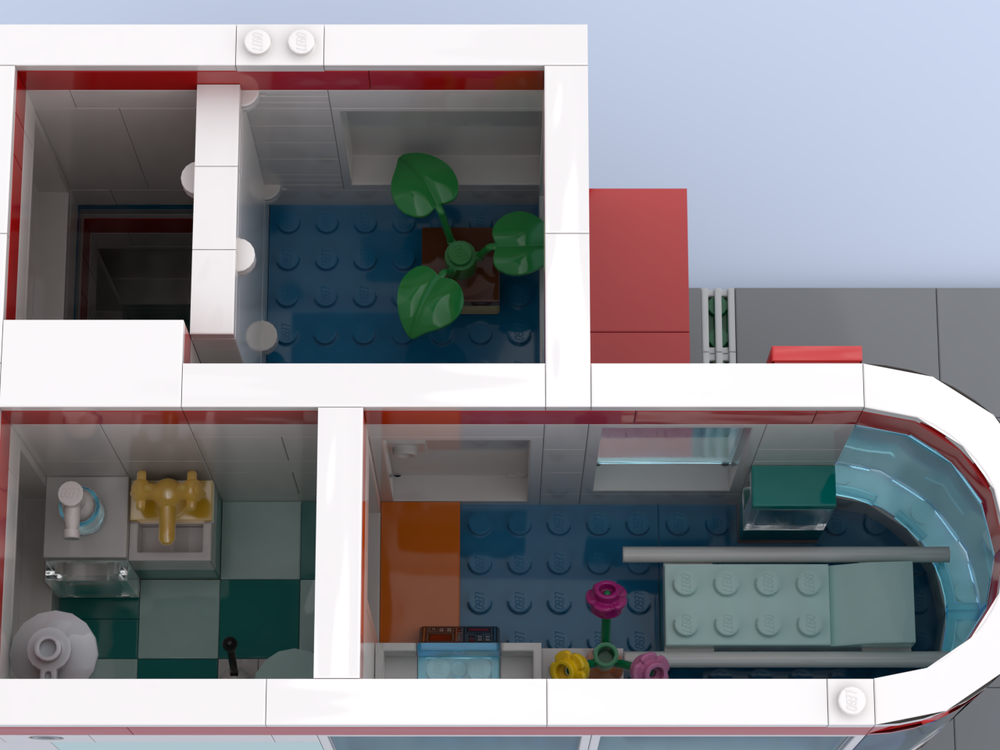 LEGO MOC Medical Clinic - Modification of City Hospital Set 60330 by ...