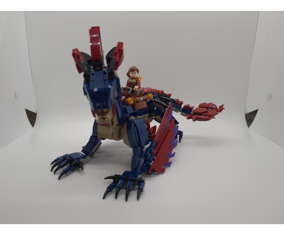 LEGO MOC Ark: Rock Drake by Moc_Lobster | Rebrickable - Build with LEGO