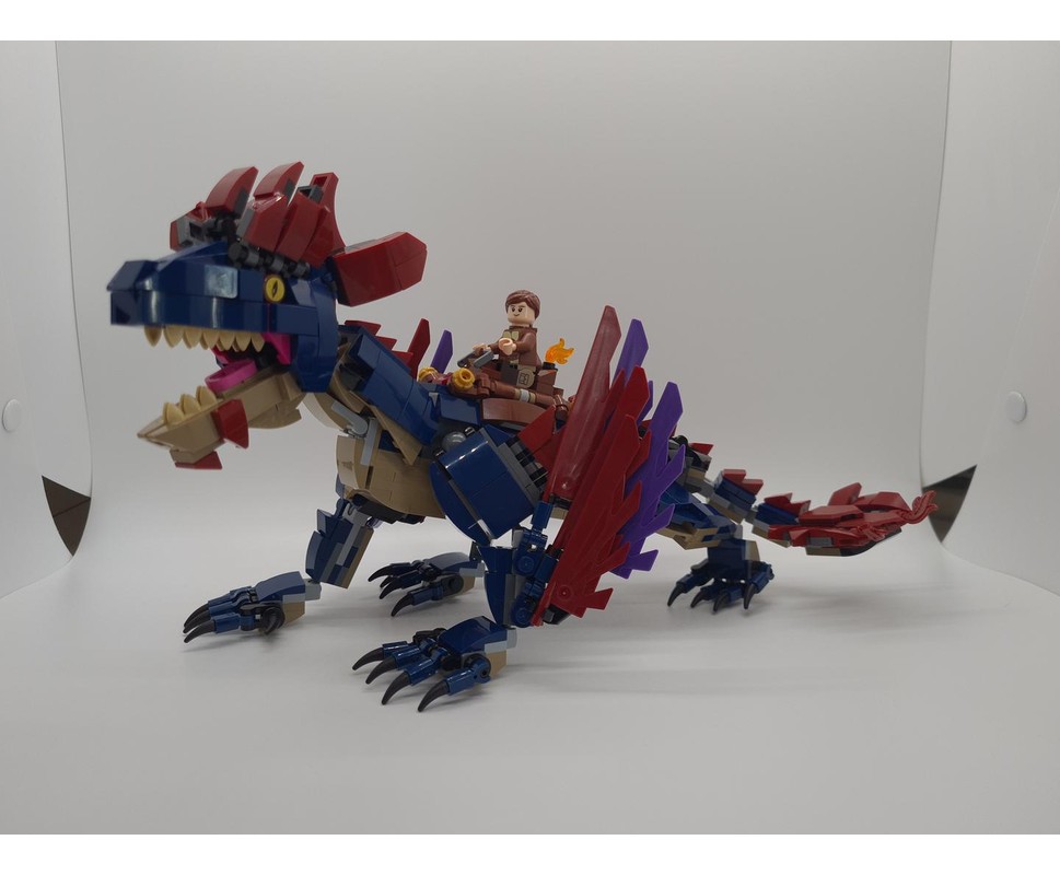 LEGO MOC Ark: Rock Drake by Moc_Lobster | Rebrickable - Build with LEGO