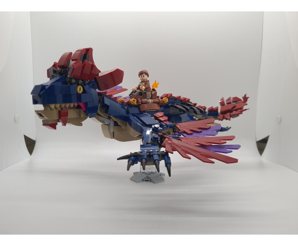 LEGO MOC Ark: Rock Drake by Moc_Lobster | Rebrickable - Build with LEGO