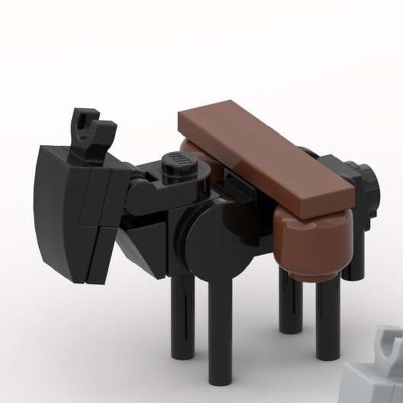 LEGO MOC Donkey Version 2 by brickstugmuffin | Rebrickable - Build with ...