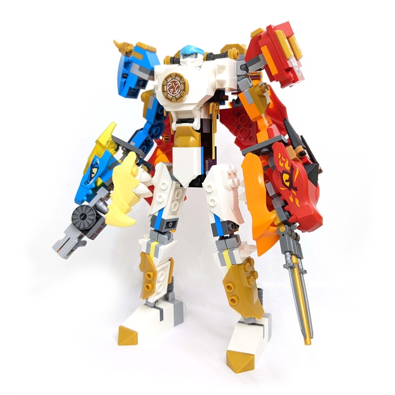 LEGO MOC Zane's Omni Mech by LegoMechable | Rebrickable - Build with LEGO