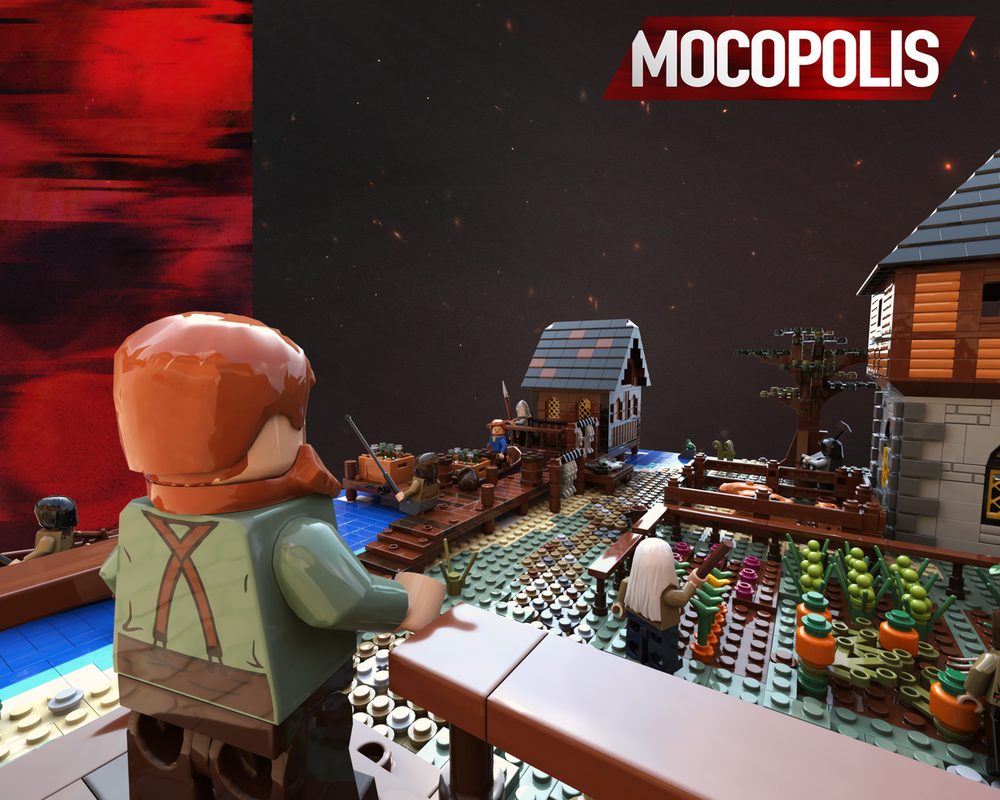 LEGO MOC Medieval Mill Port, Addition for Royal Castle by MOCOPOLIS ...