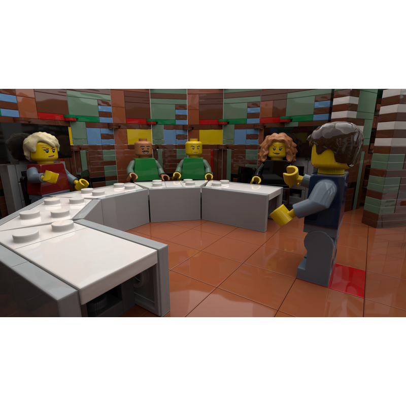 LEGO MOC Stargate Atlantis Conference Room (LEGO® colors) by axsbricks ...