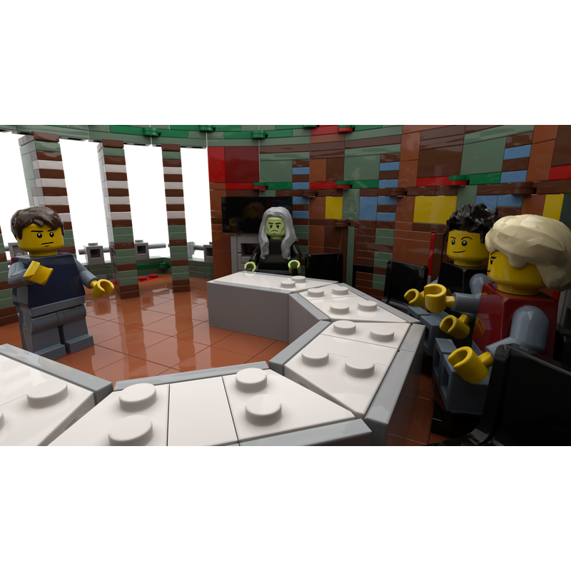 LEGO MOC Stargate Atlantis Conference Room (LEGO® colors) by axsbricks ...