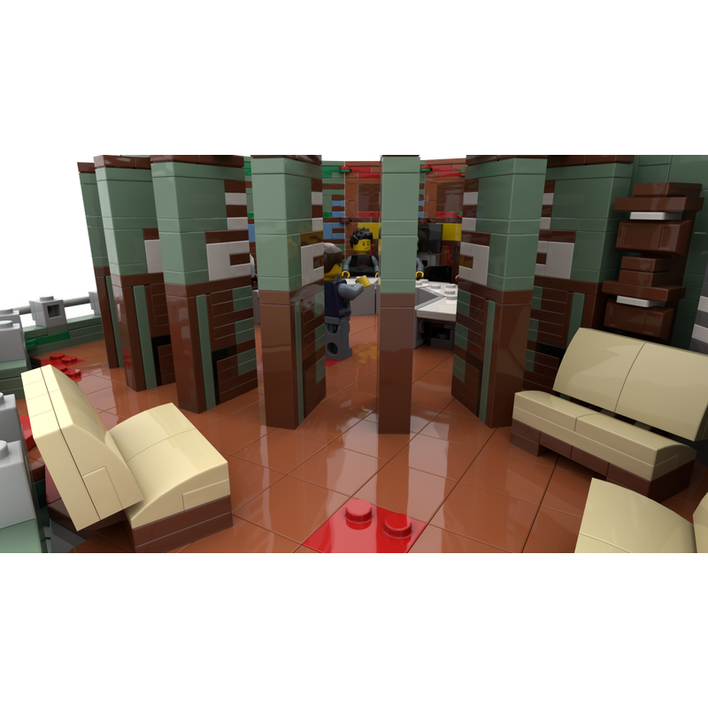 LEGO MOC Stargate Atlantis Conference Room (LEGO® colors) by axsbricks ...