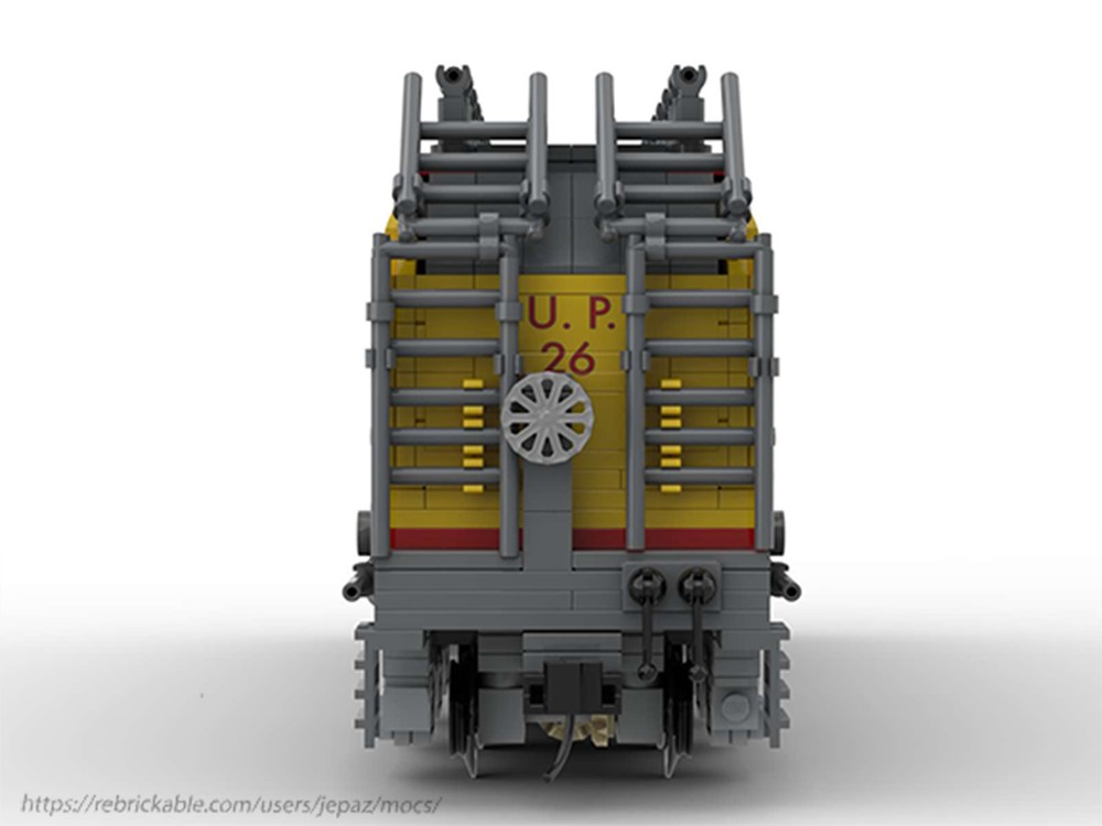 LEGO MOC Union Pacific GE 8500 GTEL Fuel Tender Only by jepaz ...