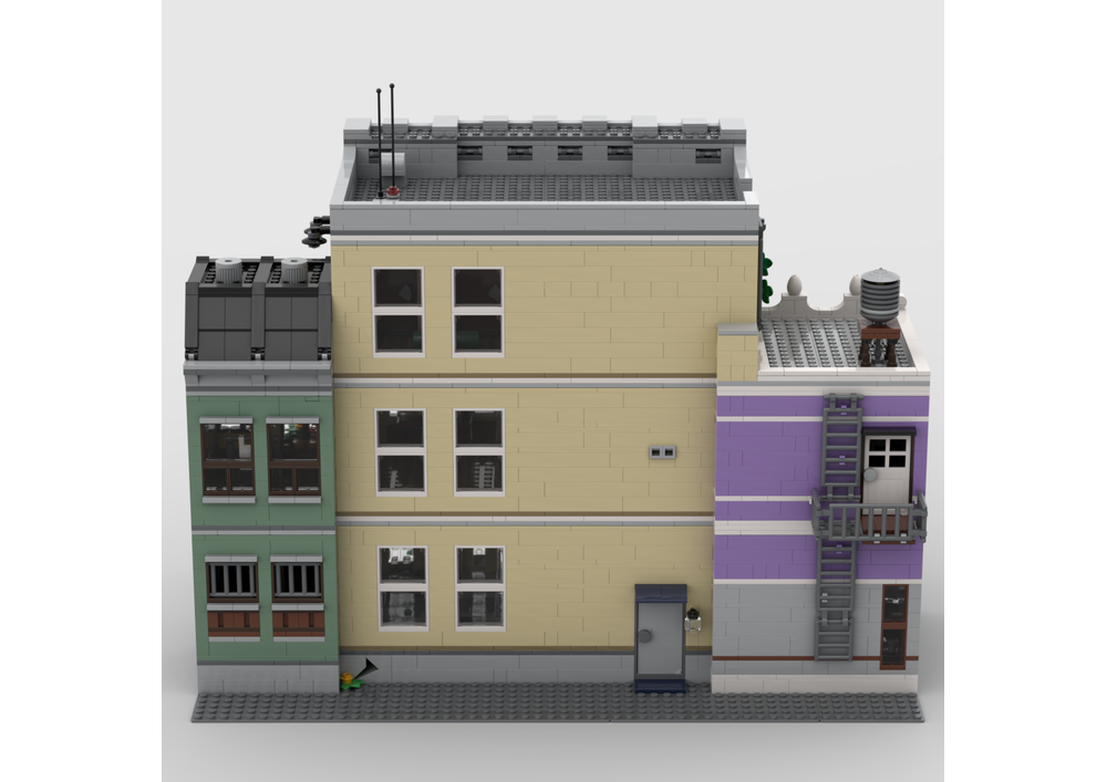 LEGO MOC Police Station Enhanced by EliteLongbowman7 | Rebrickable ...