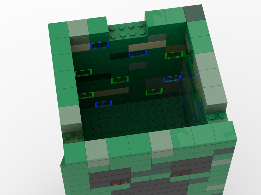 LEGO MOC UCS Minecraft Creeper by utm1996 | Rebrickable - Build with LEGO