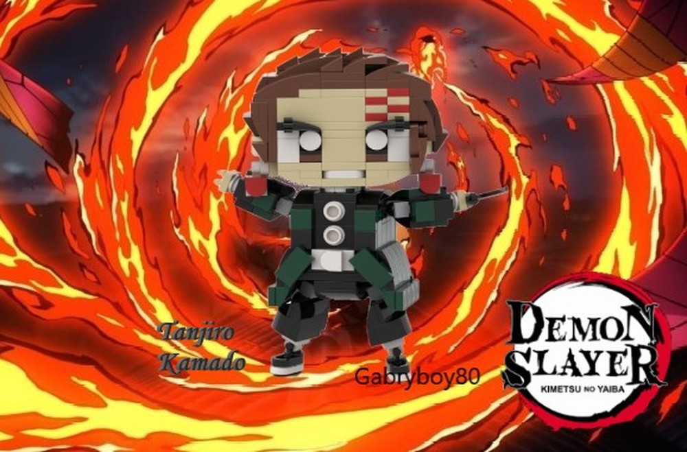 LEGO MOC BrickPop Demon Slayer -Tanjiro Kamado- by Gabryboy80 ...