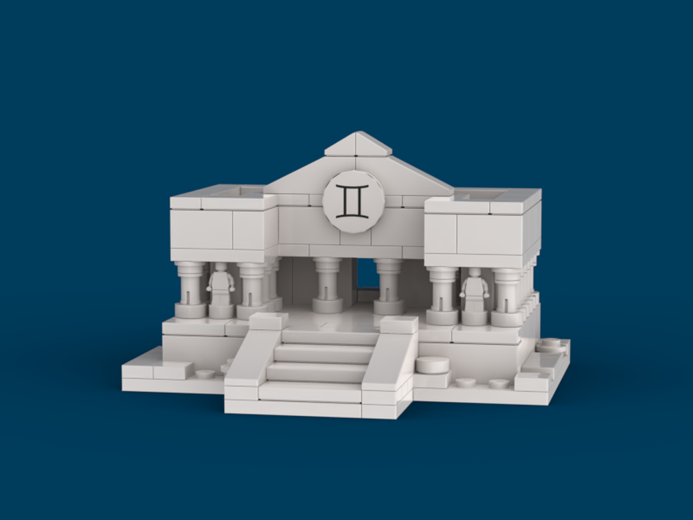 LEGO MOC Gemini Temple by Oldschool | Rebrickable - Build with LEGO