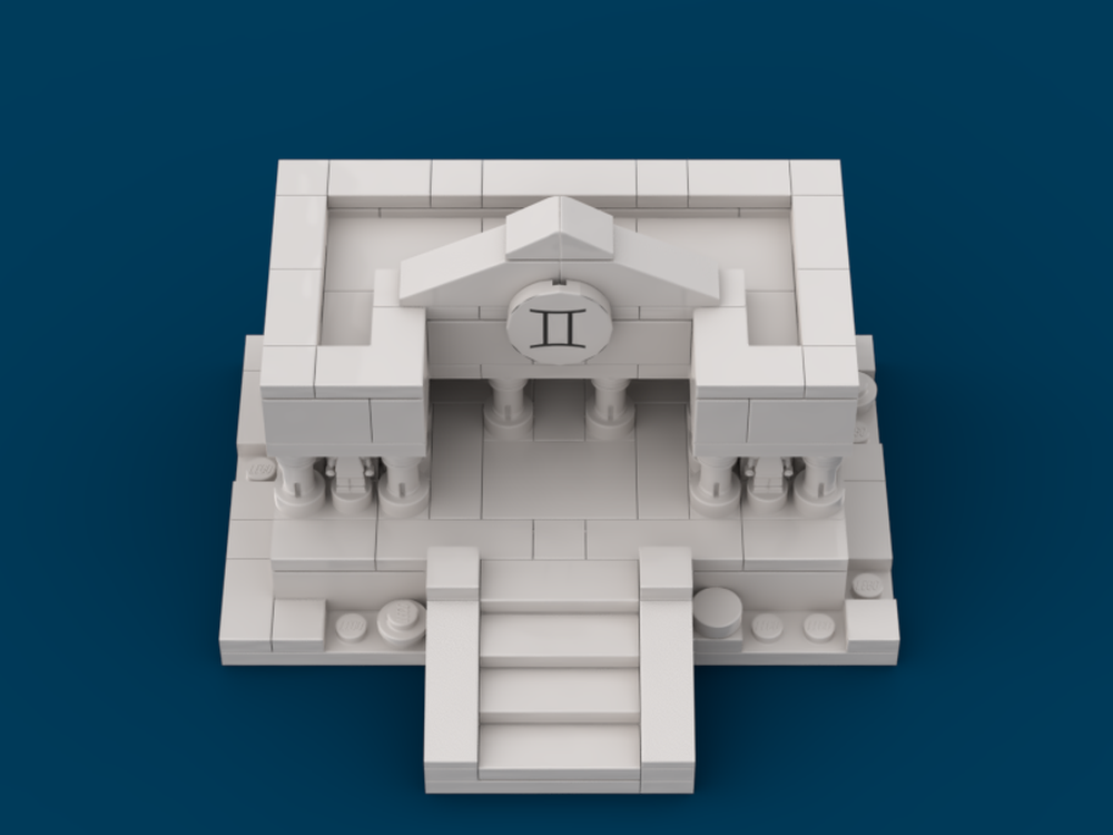 LEGO MOC-106813 Gemini Temple by Oldschool | Rebrickable - Build with LEGO