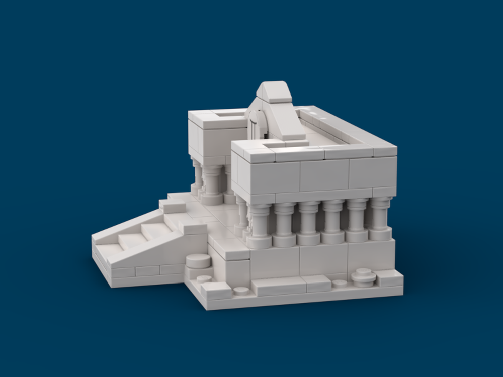 LEGO MOC-106813 Gemini Temple by Oldschool | Rebrickable - Build with LEGO