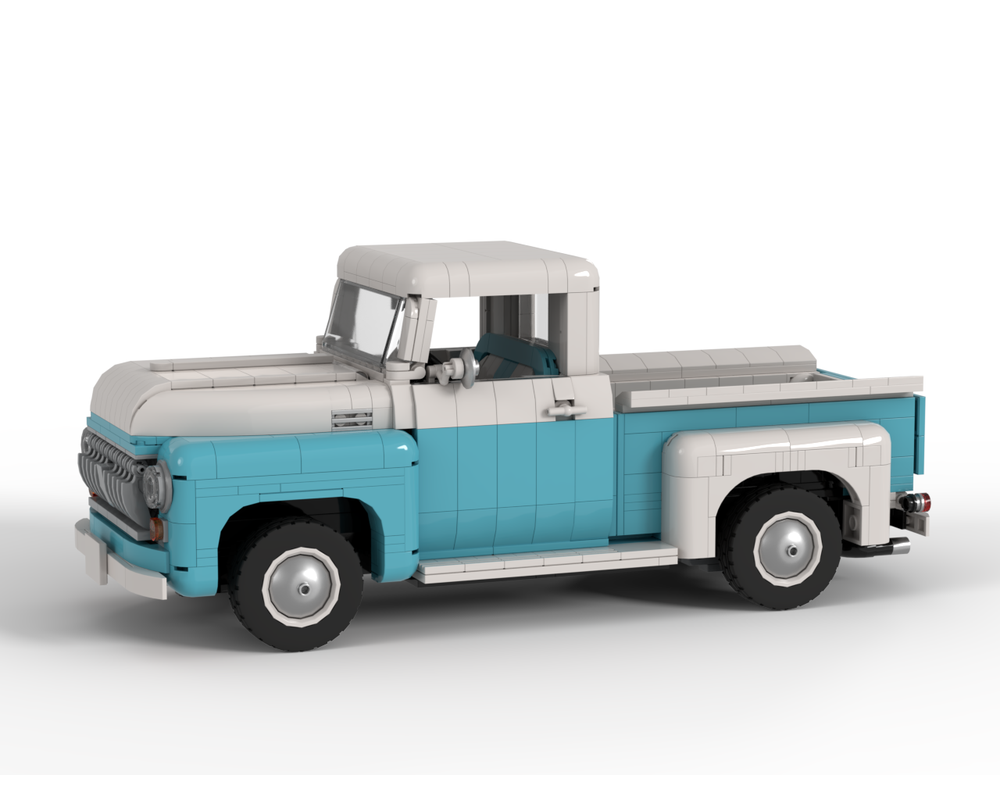 Lego Moc Us Pickup Truck 10290 Mod By Linse Rebrickable Build