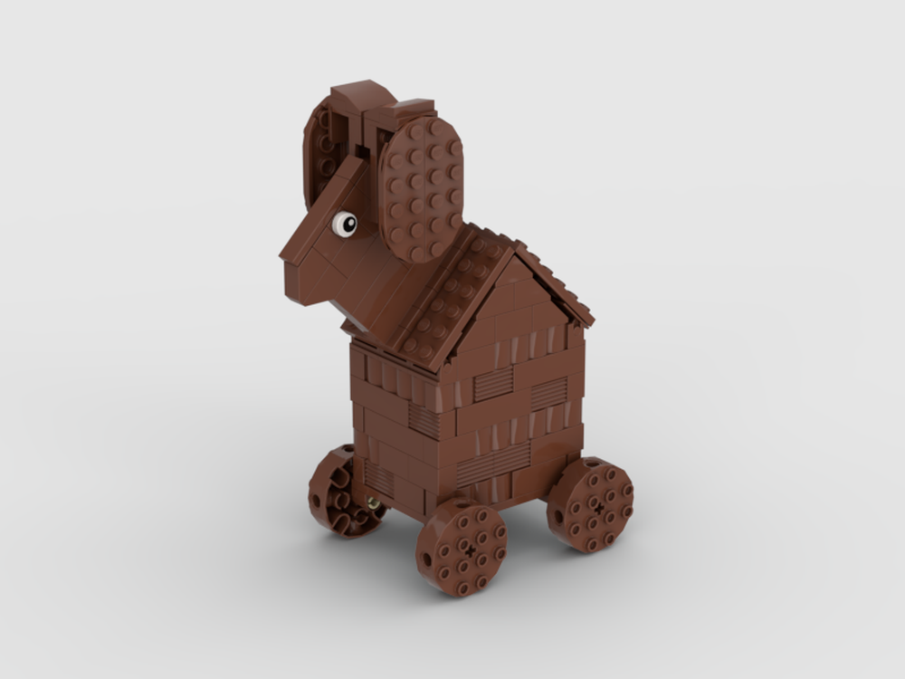 LEGO MOC Trojan Rabbit by jameshigson0512 | Rebrickable - Build with LEGO