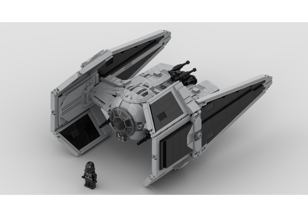 LEGO MOC TIE Aggressor (TIE/ag) by TIEbreak | Rebrickable - Build with LEGO
