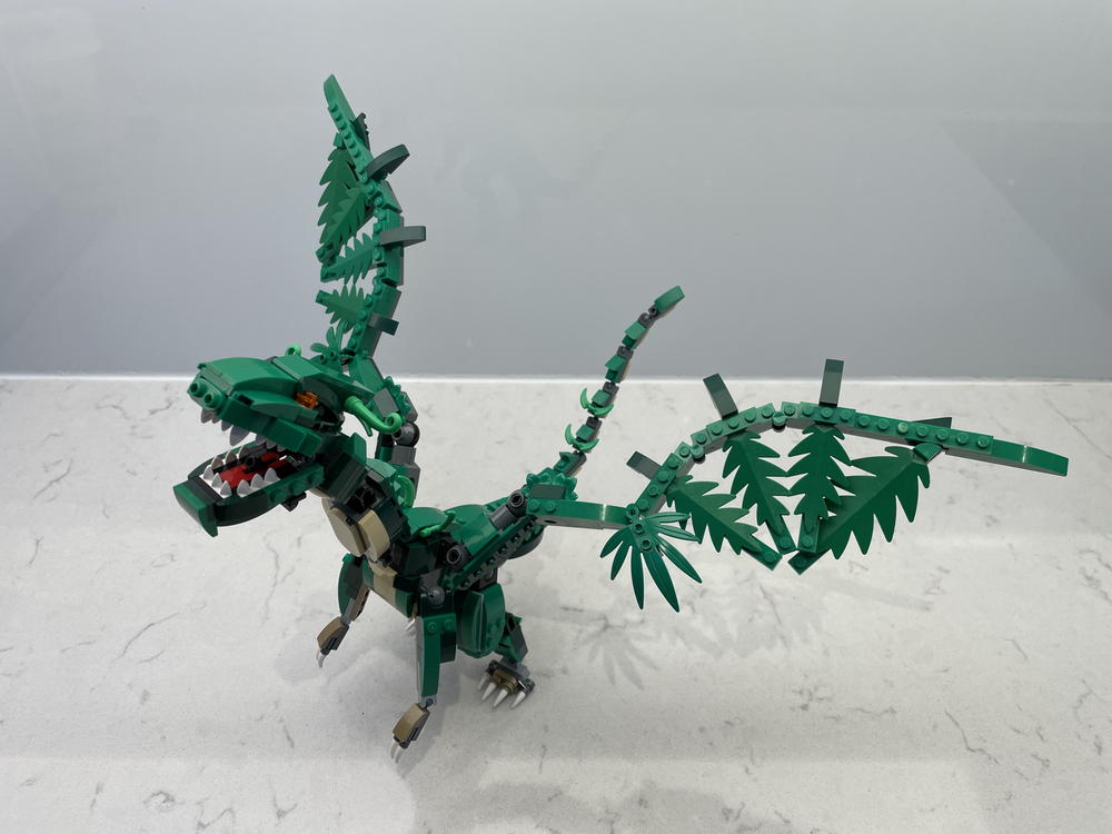 LEGO MOC Green dragon by tomclarke | Rebrickable - Build with LEGO