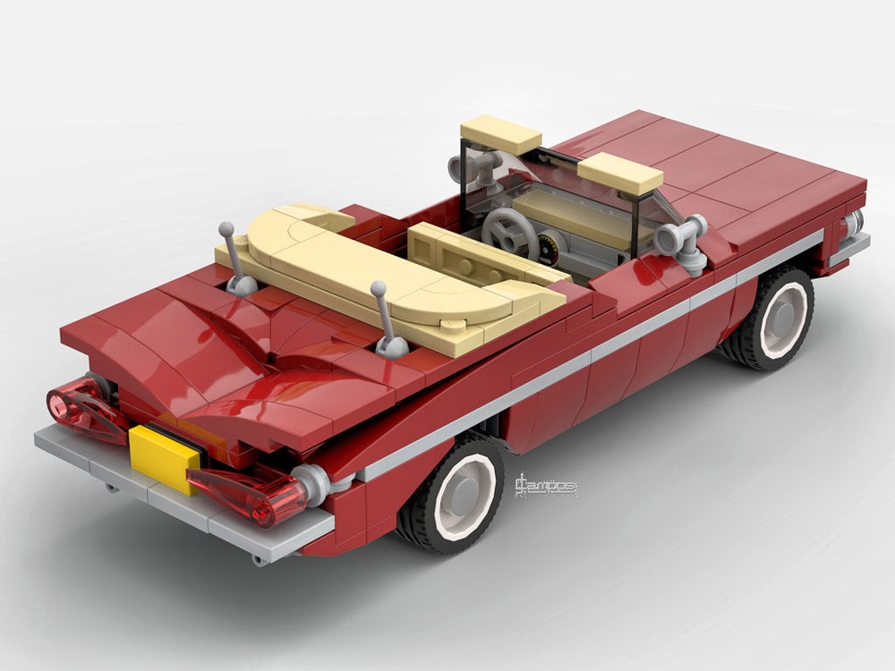 LEGO MOC 1959 Chevrolet Impala Convertible by JayFields | Rebrickable ...
