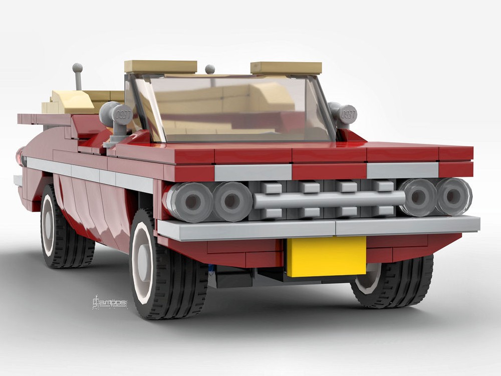 LEGO MOC 1959 Chevrolet Impala Convertible by JayFields | Rebrickable ...