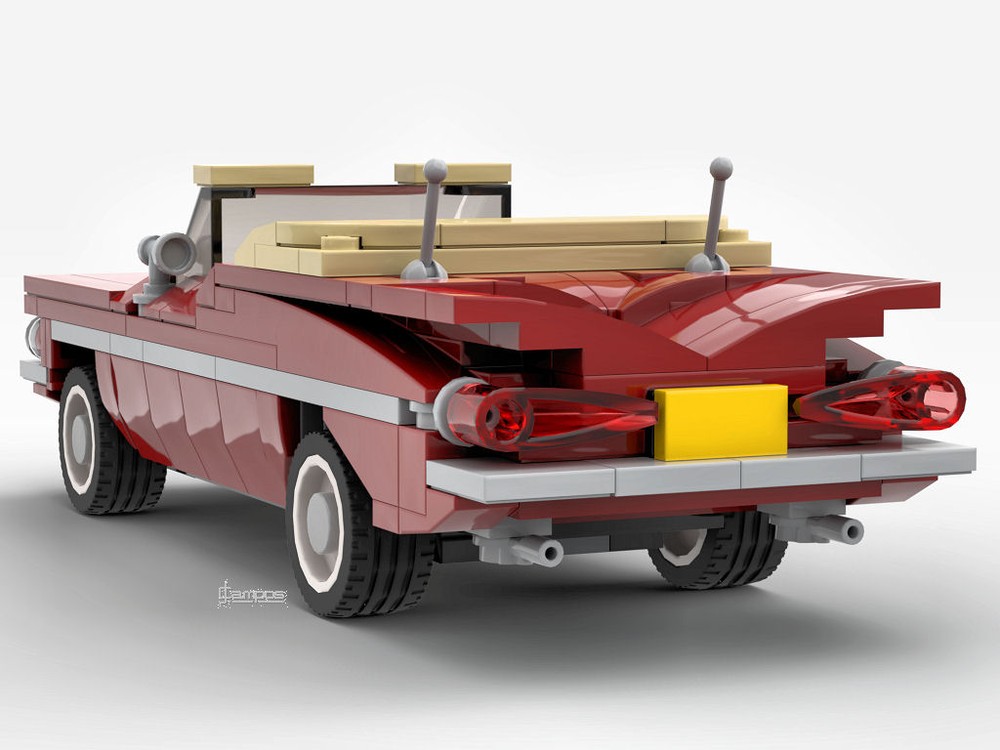 LEGO MOC 1959 Chevrolet Impala Convertible by JayFields | Rebrickable ...