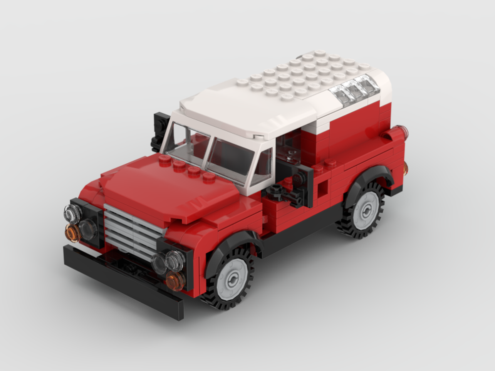 LEGO MOC Land Rover Defender 90 - 8 stud wide by jameshigson0512 ...
