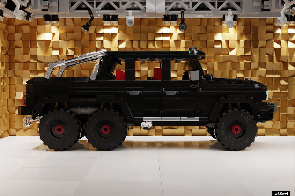 LEGO MOC `15 Mercedes-Benz G63 6X6 Black Out by w35wvi | Rebrickable ...