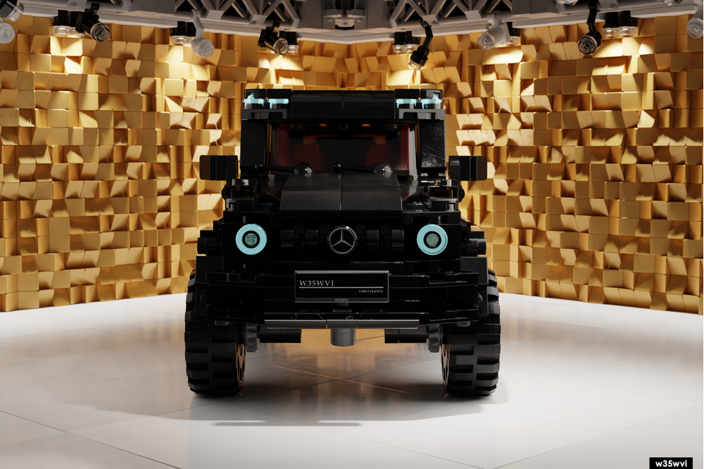 LEGO MOC `15 Mercedes-Benz G63 6X6 Black Out by w35wvi | Rebrickable ...