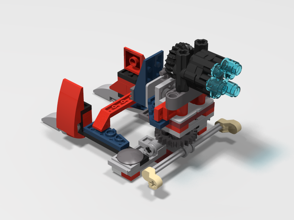 LEGO MOC 76077 - LOLA Cat Mech by nagymarci | Rebrickable - Build with LEGO