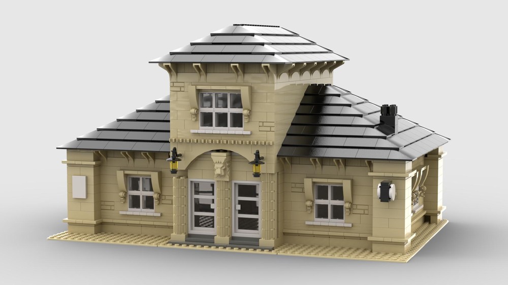 LEGO MOC Detailed building by anadho | Rebrickable - Build with LEGO