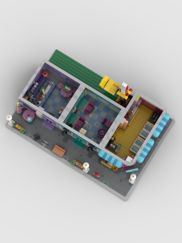 LEGO MOC-106995 Friends Street Modular by KTBrickworks | Rebrickable ...