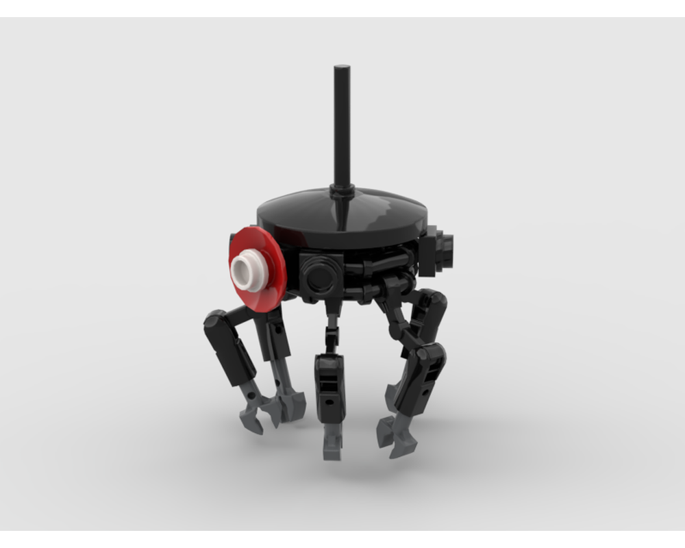 Lego Moc Id9 Seeker Droid By Bluestar1 Rebrickable Build With Lego