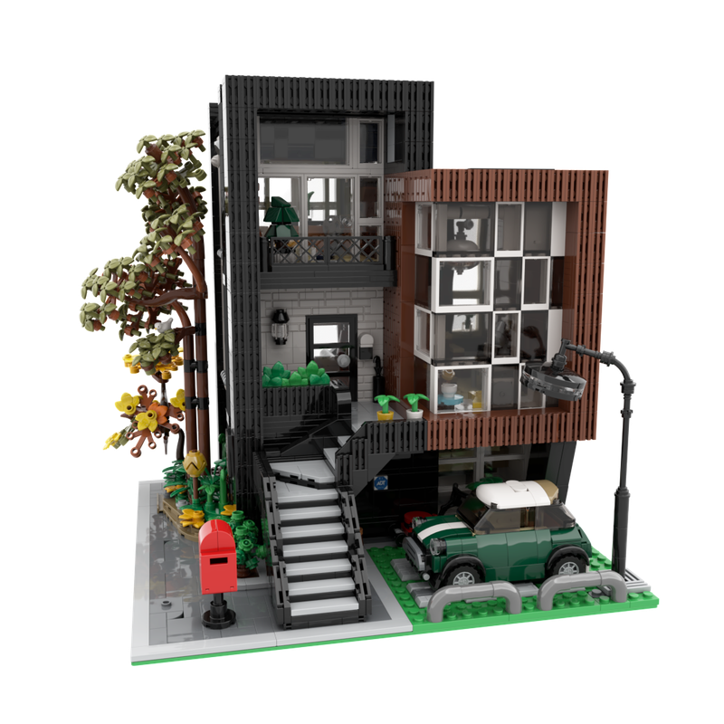 LEGO MOC 'HEA-ON-JEA' Villa modular by ohsojang | Rebrickable - Build with LEGO
