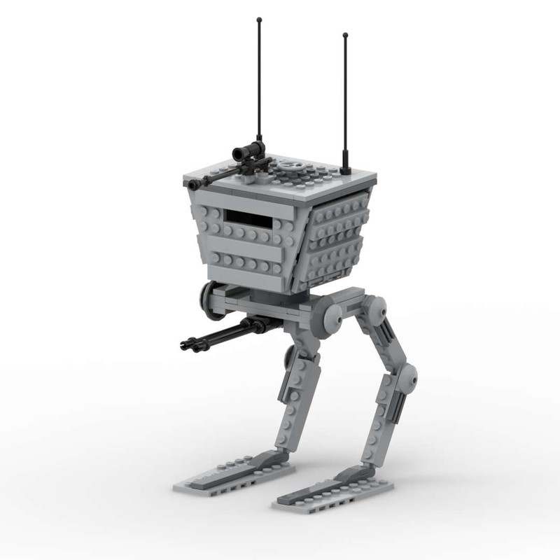 LEGO MOC All-Terrain Tactical Command Turret by TheEvilCactus ...